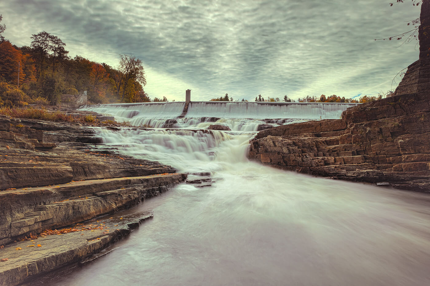 - Ausable Chasm Falls part3 - Sizes 750x500 (29"x 19"), 1184x789 (45"x ...